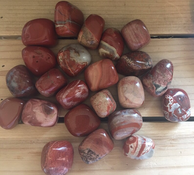 Jasper Tumbled Stone Healing Stones Healing Crystalchakra - Etsy