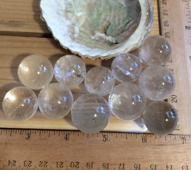 Clear Quartz Mini SphereSpiritual Stone Healing Stone | Etsy