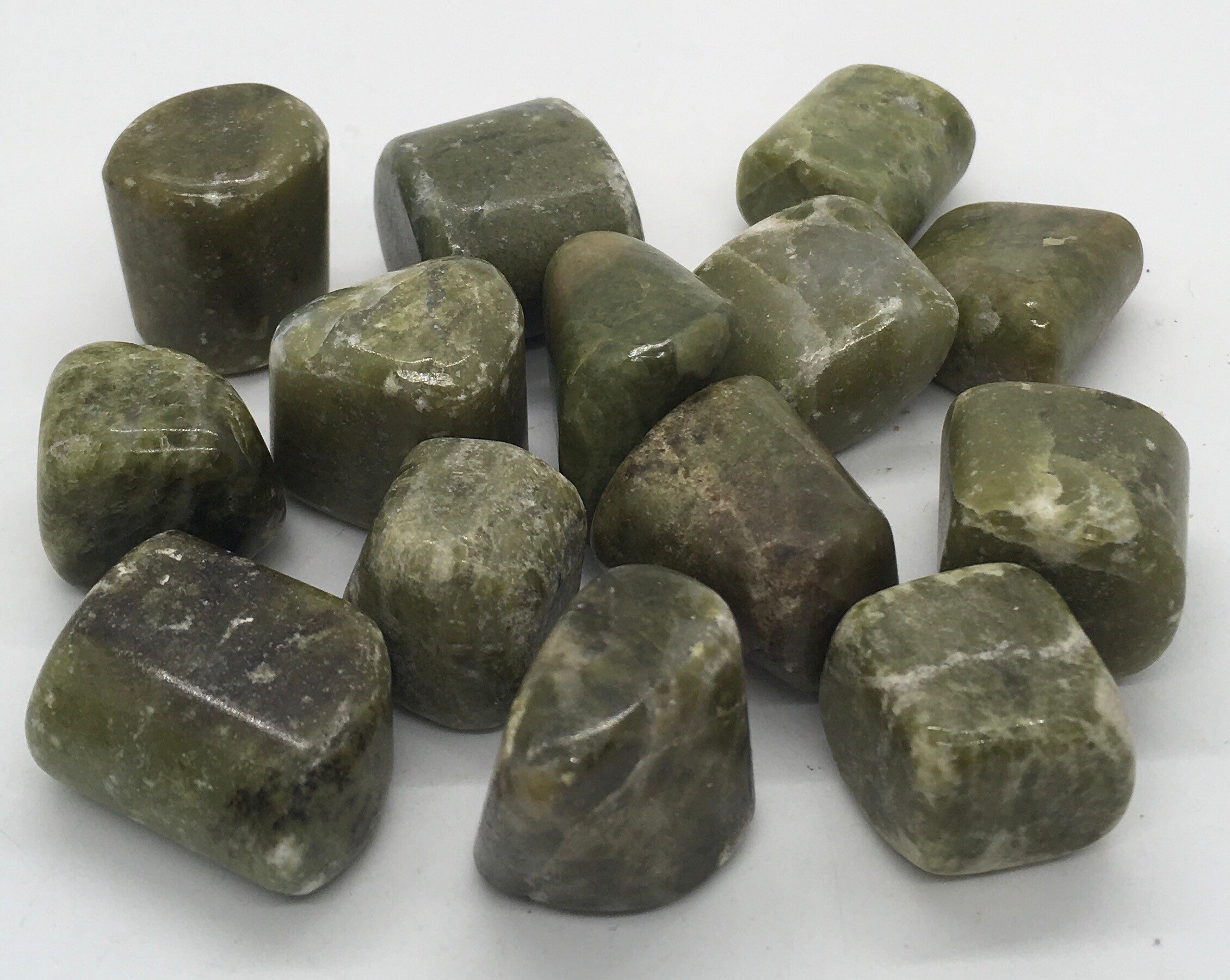 Vesuvianite Healing Stone Vezuvianite Vasonite Tumbled | Etsy