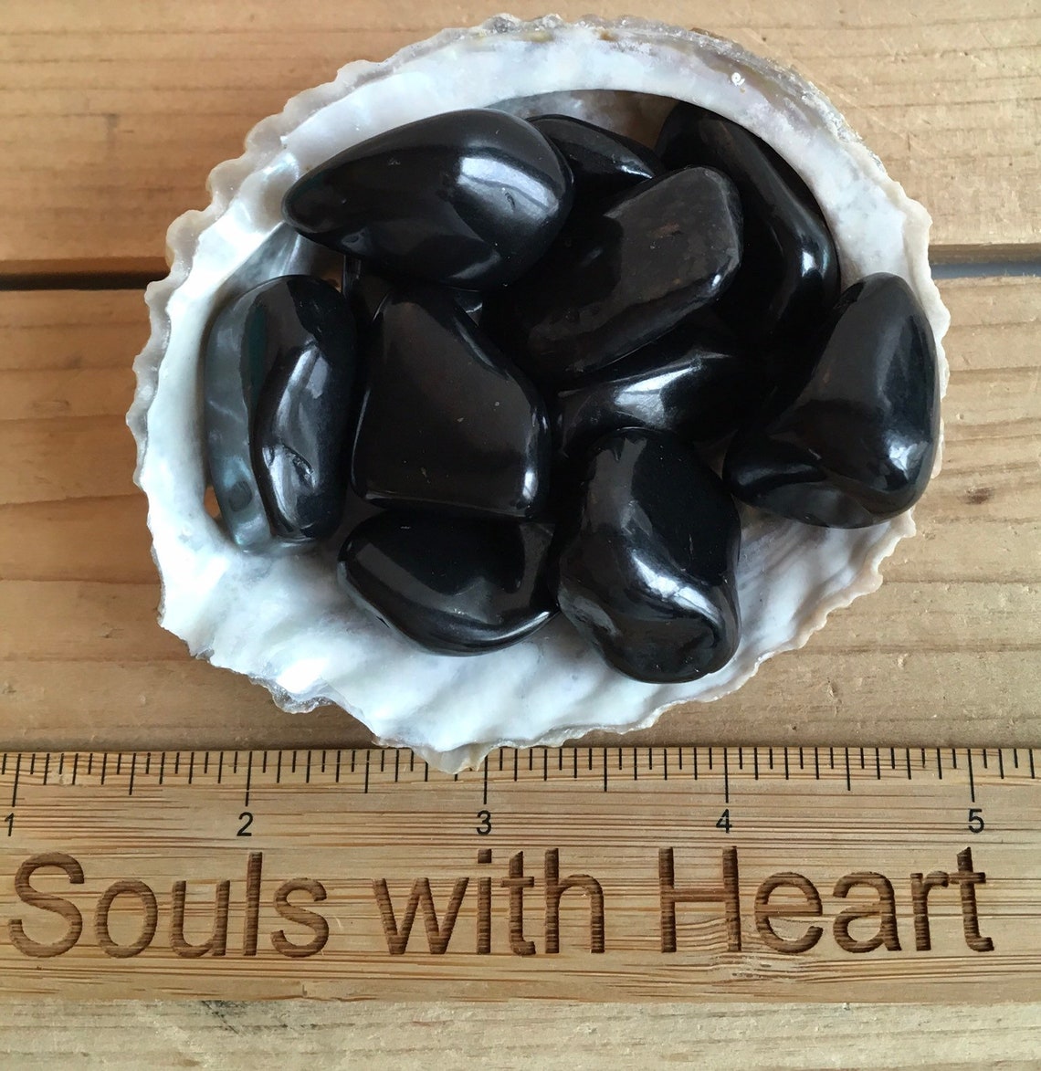 Shungite Medium Tumbled Stones Healing Stones Healing - Etsy