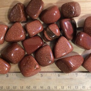 Red Goldstone, Tumbled Stone, Healing Stone, Healing Crystals,chakra ...