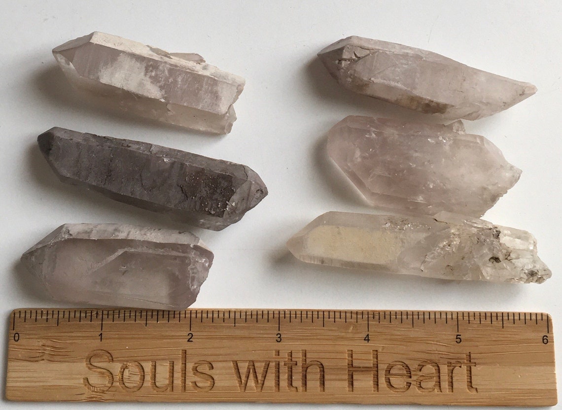 Lithium Natural Quartz Crystal Pointspiritual Stone Healing - Etsy