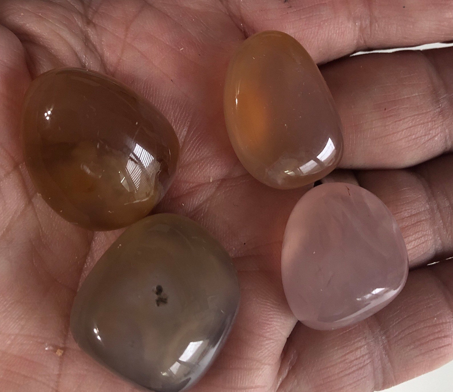 Pink Chalcedony Stone Healing Crystals and Stones Nurturing | Etsy