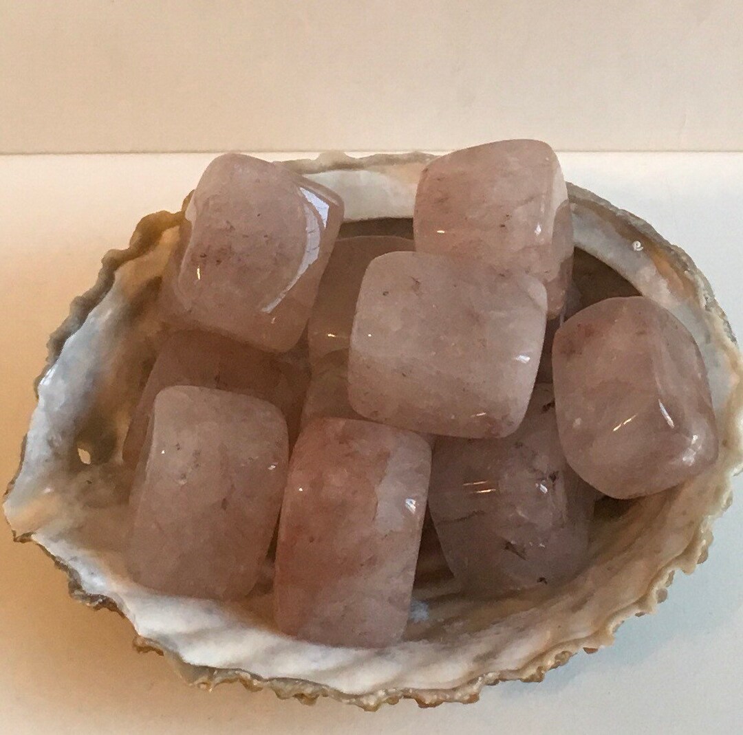 Red Hematoid Quartz Tumbled Stone,spiritual Stone, Healing Stone ...