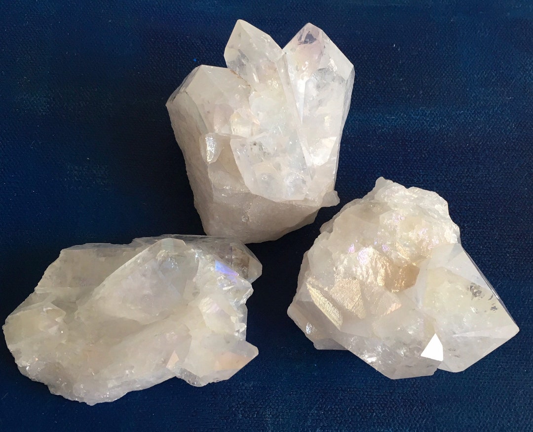 Angel Aura Crystal Clusters, A Grade Crystal, Healing Crystals and ...