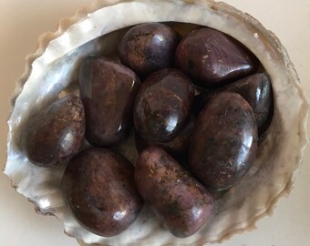 Ruby Medium Tumbled Healing Stone Healing Crystal Spiritual - Etsy