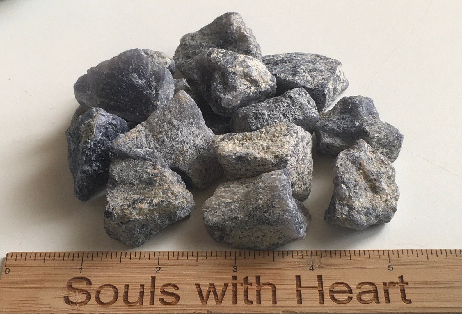 Iolite Natural Raw Stone Vision Stone Aids in Understanding - Etsy