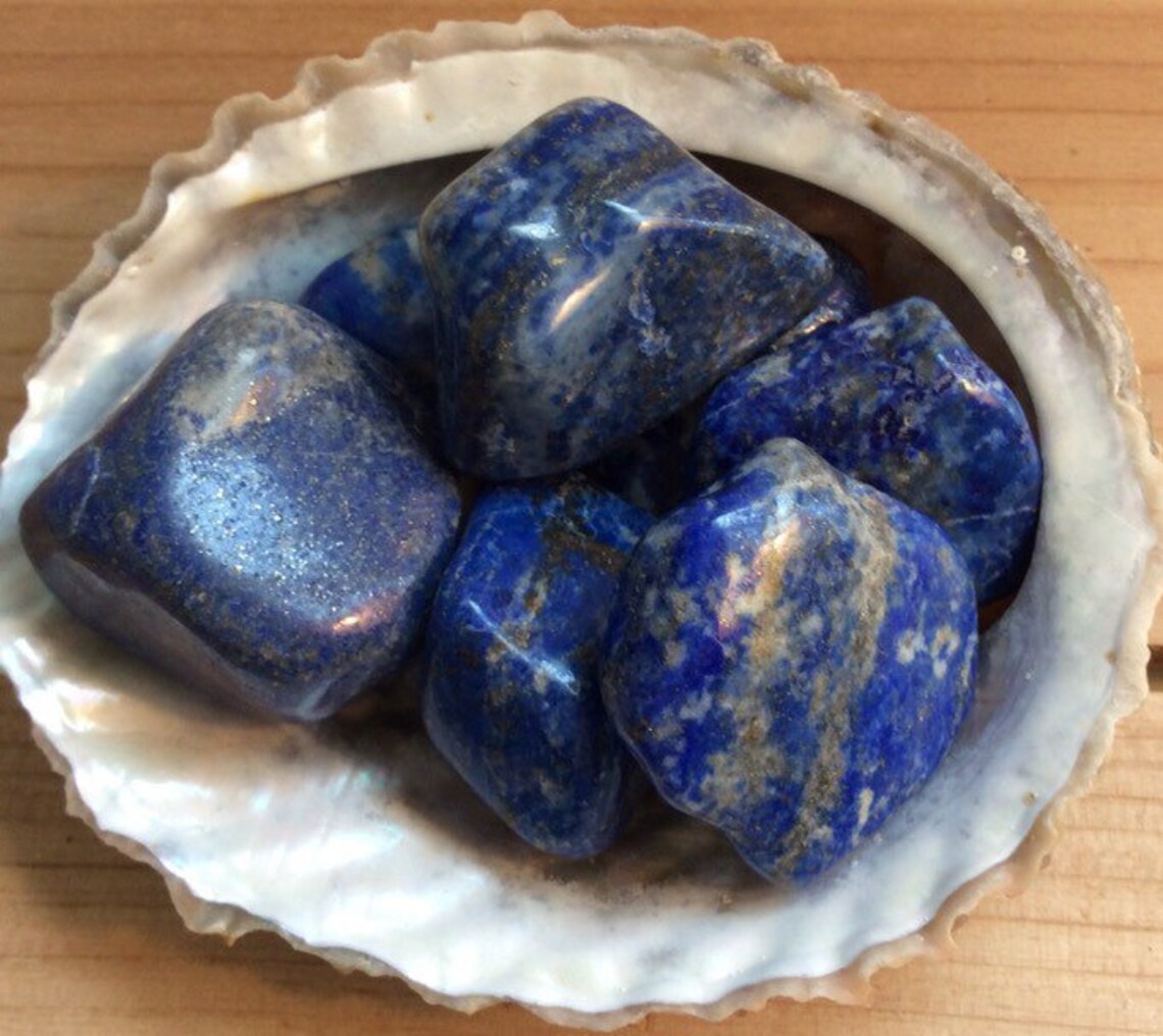 Lapis Grade A Medium Tumbled Stone Healing Crystal Healing - Etsy