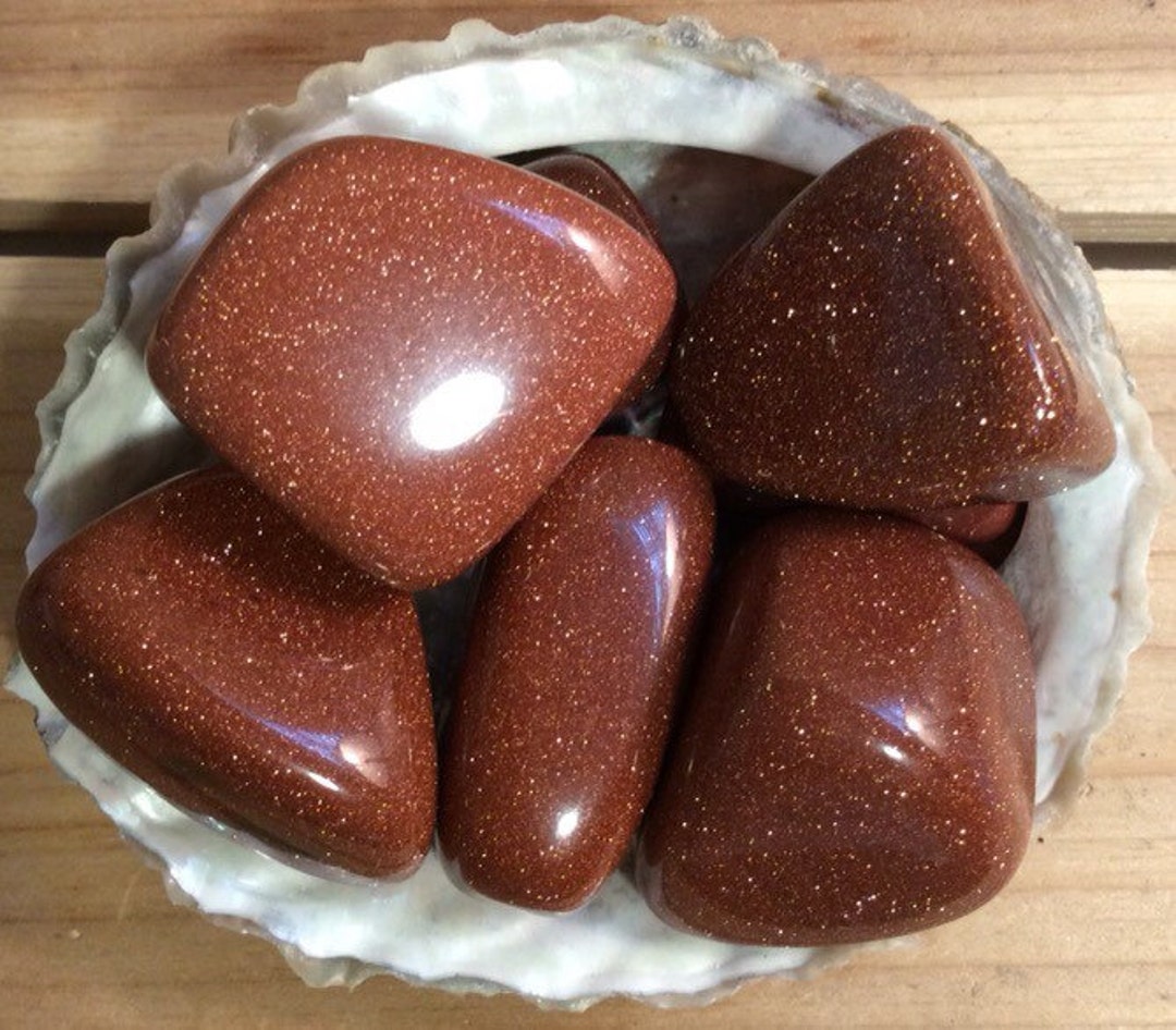 Red Goldstone, Tumbled Stone, Healing Stone, Healing Crystals,chakra ...