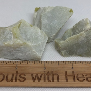 Lemon Jade natural raw stone Healing Stone Meditation | Etsy