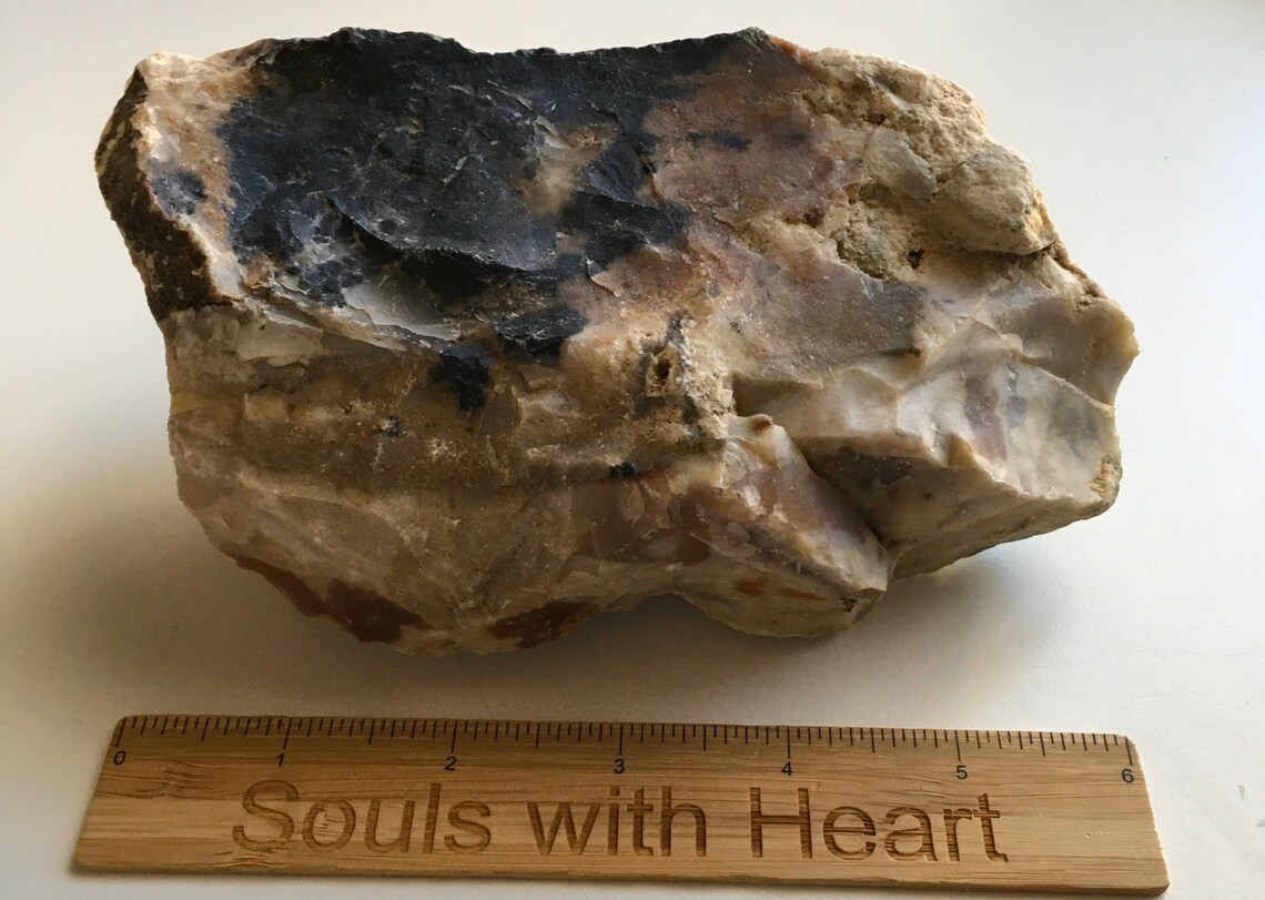 Black Sardonyx Large Natural Stone Stone of Strength and | Etsy