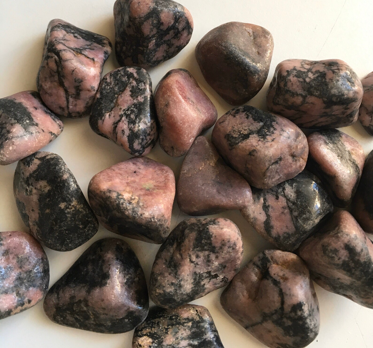 Rhodonite Large Healing Stones Healing CrystalChakra Stone | Etsy