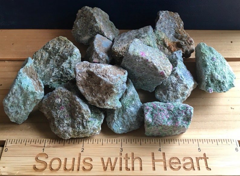 Ruby Chamki Natural Stoneshealing Stone Healing Crystal - Etsy