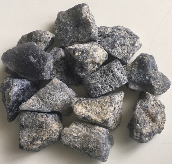 Iolite Natural Raw Stone Vision Stone Aids in Understanding | Etsy