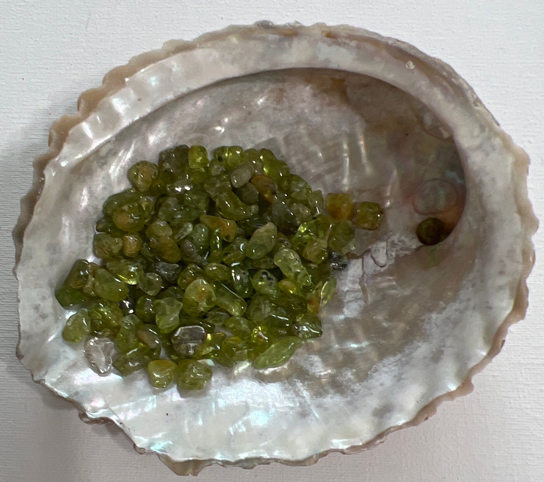 Peridot Tumbled Tiny Stones, One Bag 15grams. Healing Crystal, Healing ...