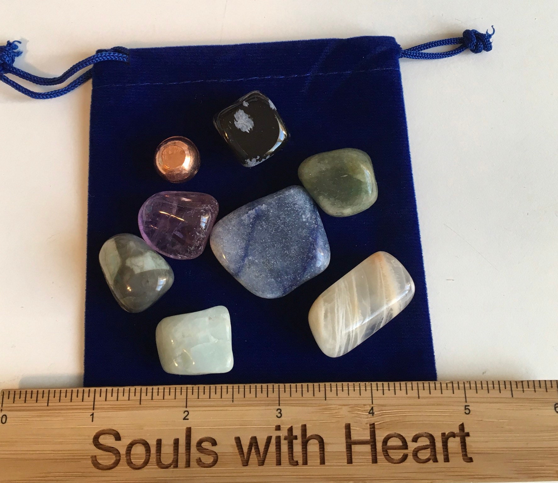 Calming Stones Spiritual Stones Healing Crystals and Stones - Etsy