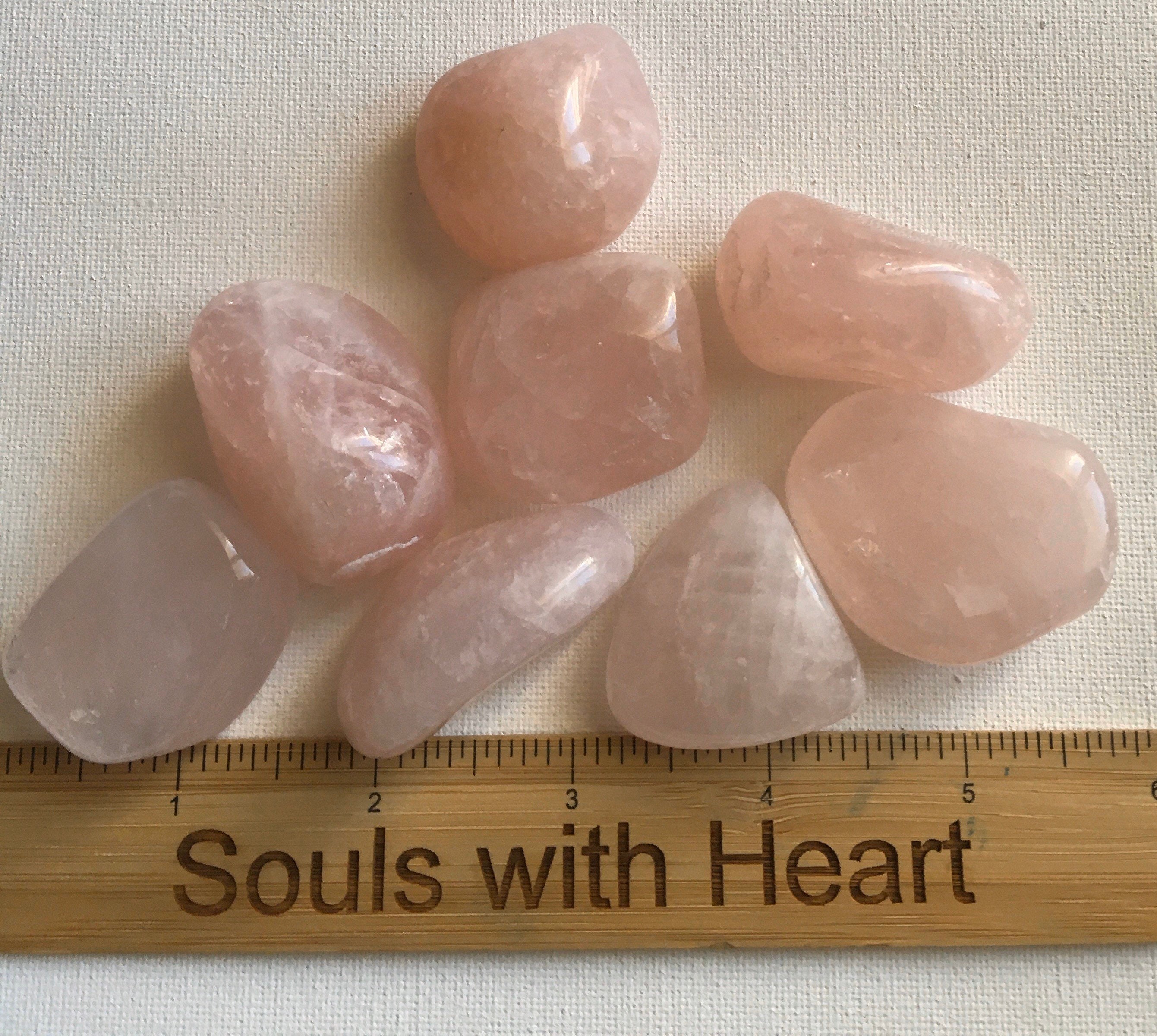 Rose Quartz Extra Large Tumbled Stone Stone of LoveHealing | Etsy