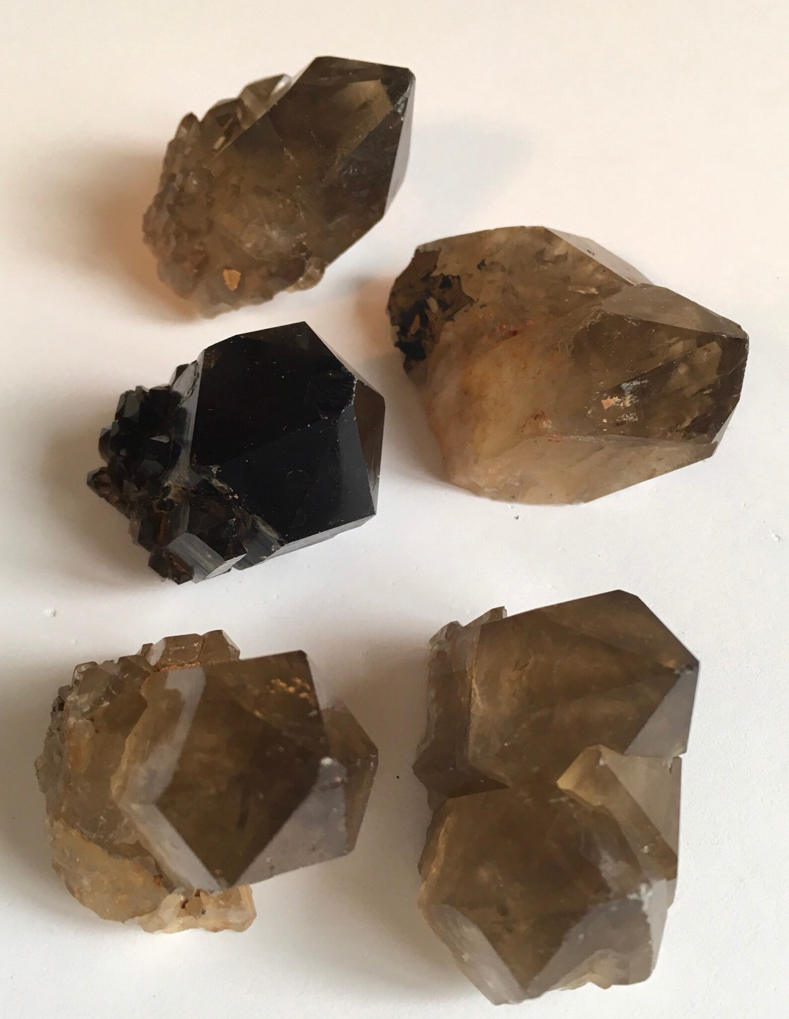 Cristal de cuarzo citrino cristal de citrino ahumado - Etsy España