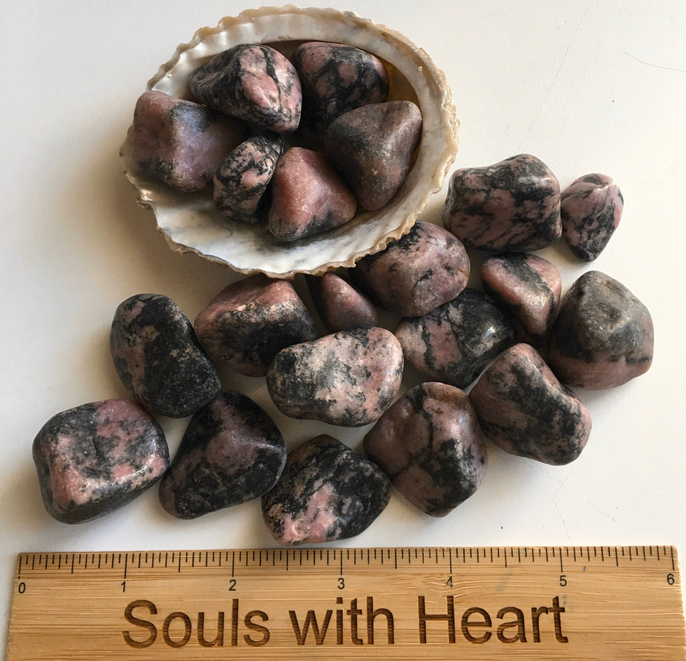 Rhodonite Large Healing Stones Healing CrystalChakra Stone | Etsy