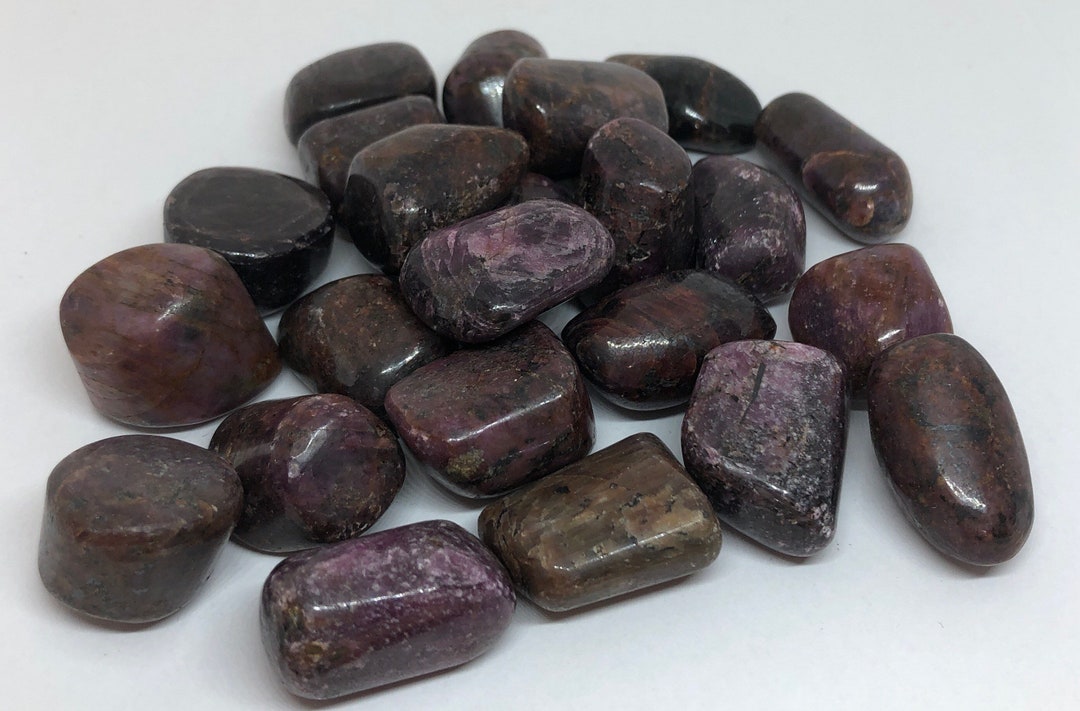 Ruby Medium Tumbled Healing Stone, Healing Crystal, Spiritual Stone ...