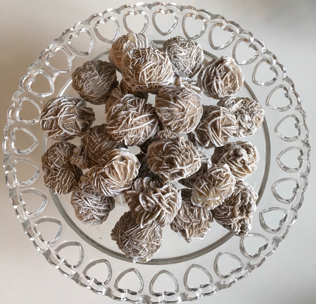 Selenite Roses, Desert Rose, Selenite Gypsum Natural Raw Crystal ...