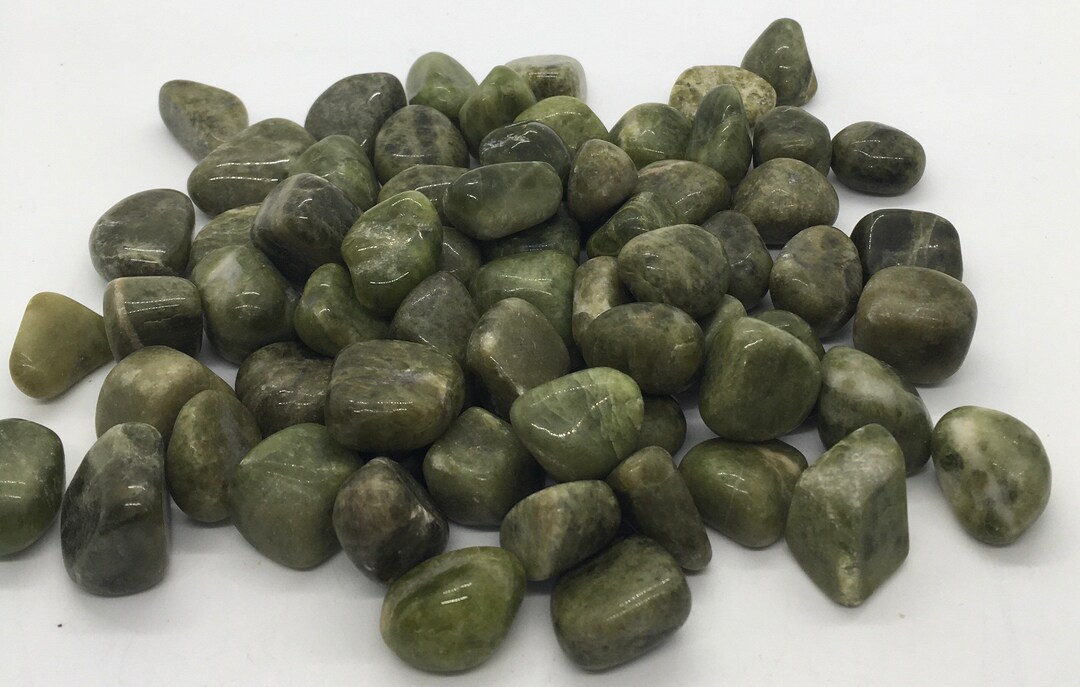Vesuvianite Healing Stone, Vezuvianite, Vasonite, Tumbled Stone ...