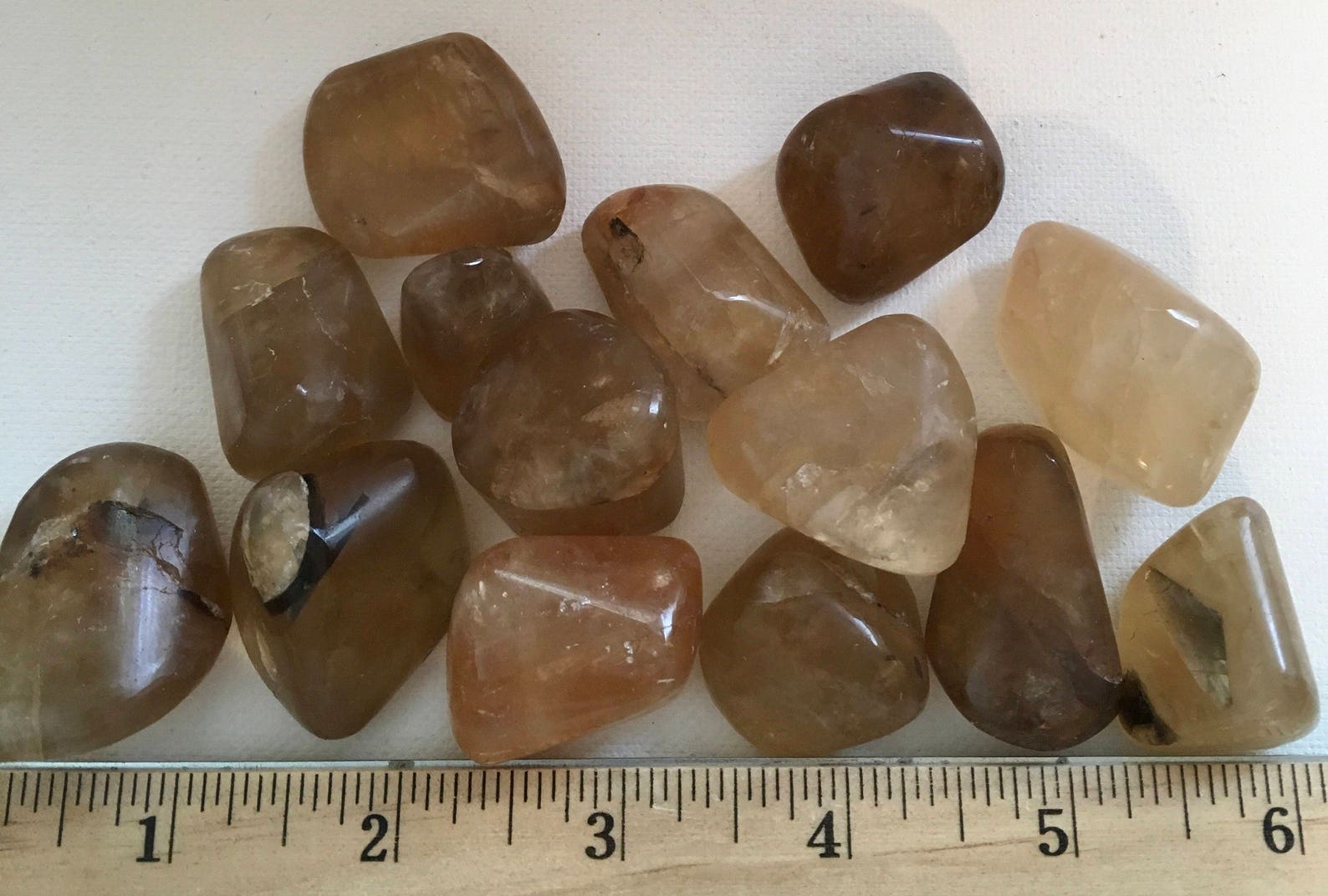 Citrine Natural Large Tumbled Stone Healing Crystal Healing - Etsy
