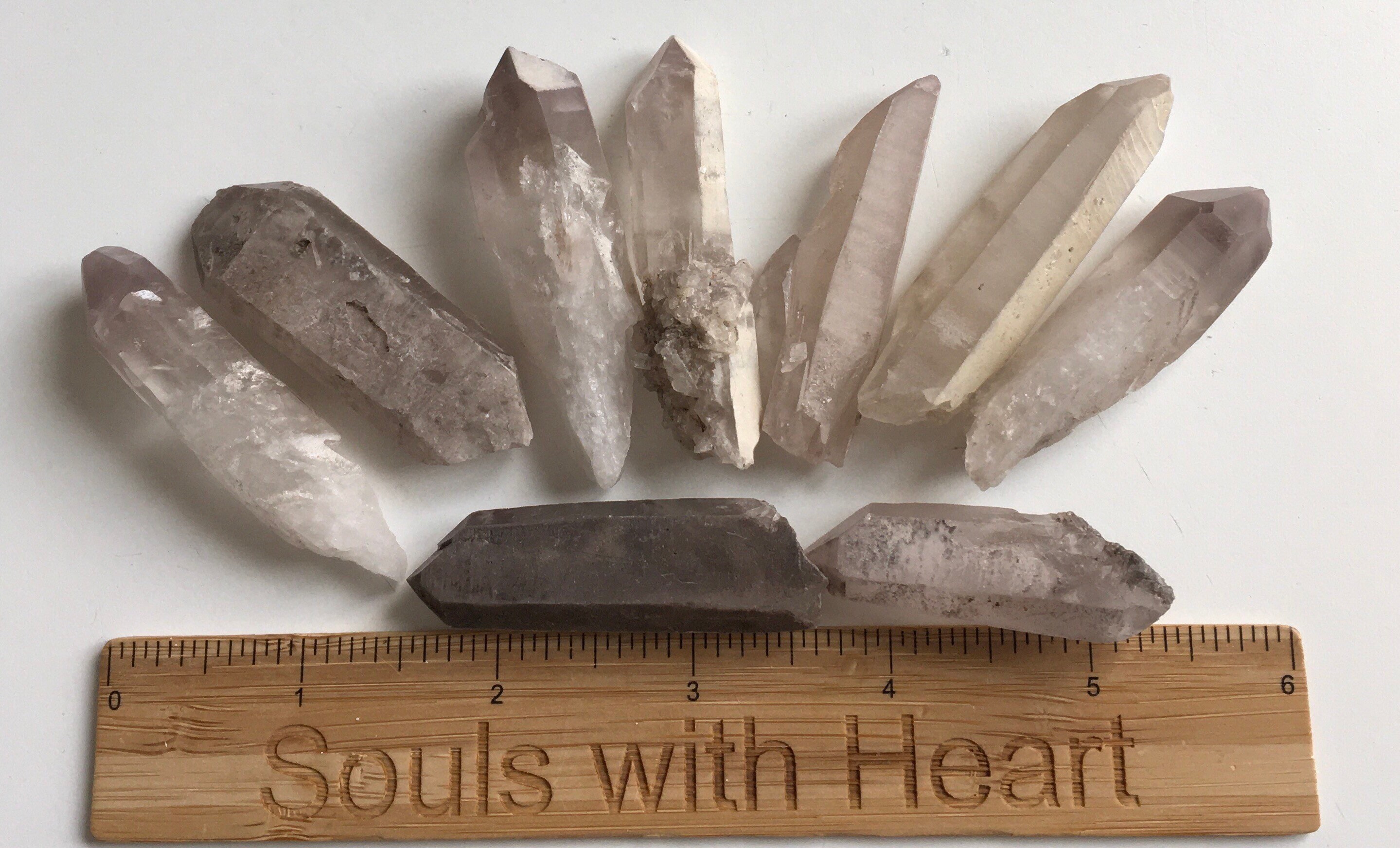 Lithium Natural Quartz Crystal Pointspiritual Stone Healing | Etsy