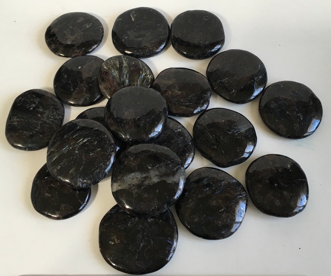 Astrophyllite Palm Stone Healing Stone Healing Crystal - Etsy