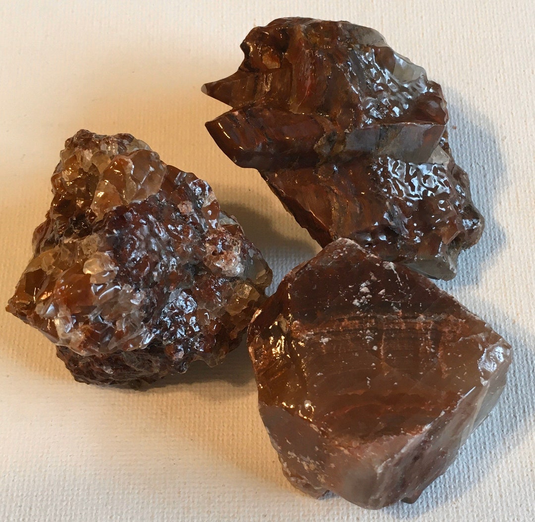 Mahogany Calcite Natural Stone, Healing Stone, Healing Crystal, Chakra ...