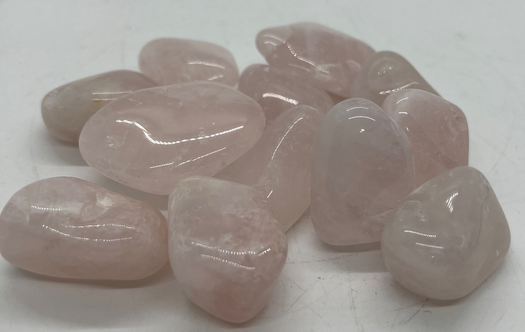 Rose Quartz Extra Large Tumbled Stone, Stone of Love,healing Stone ...