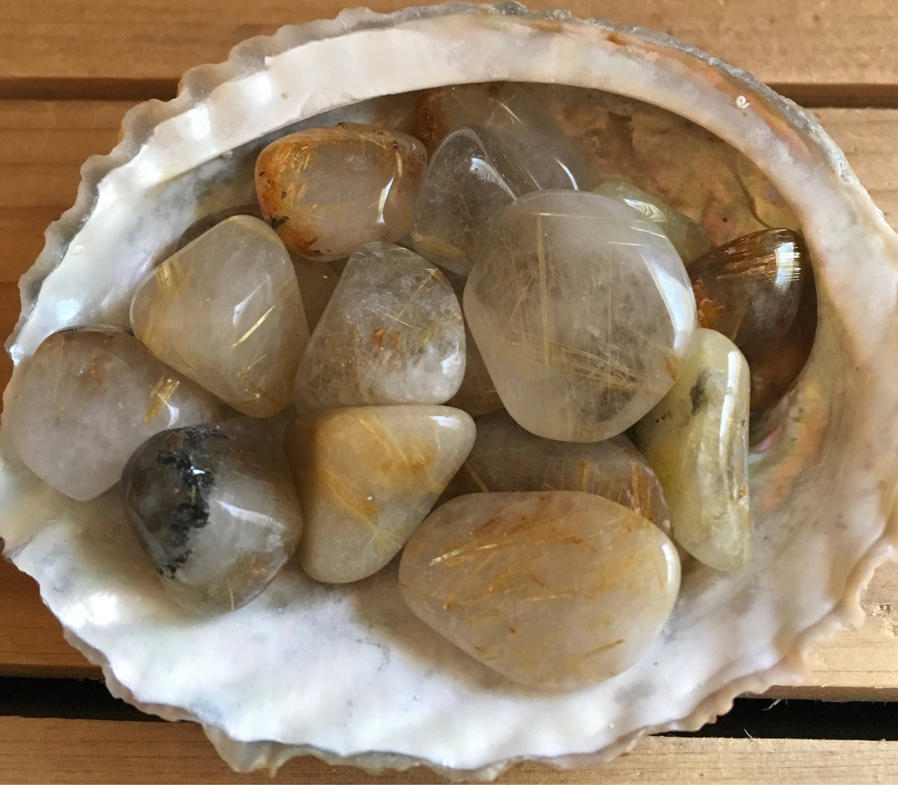 Rutilated Quartz Beautiful StonesIntegrator of | Etsy