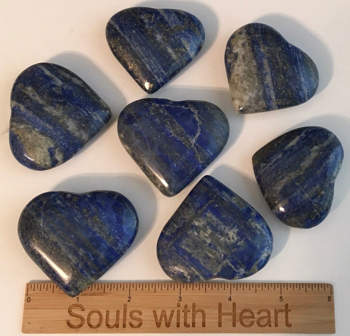 Lapis Heart Healing Stone Healing Crystal Spiritual Stone | Etsy