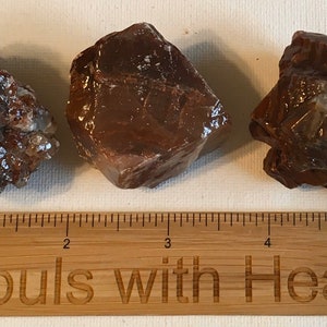 Mahogany Calcite Natural Stone, Healing Stone, Healing Crystal, Chakra ...
