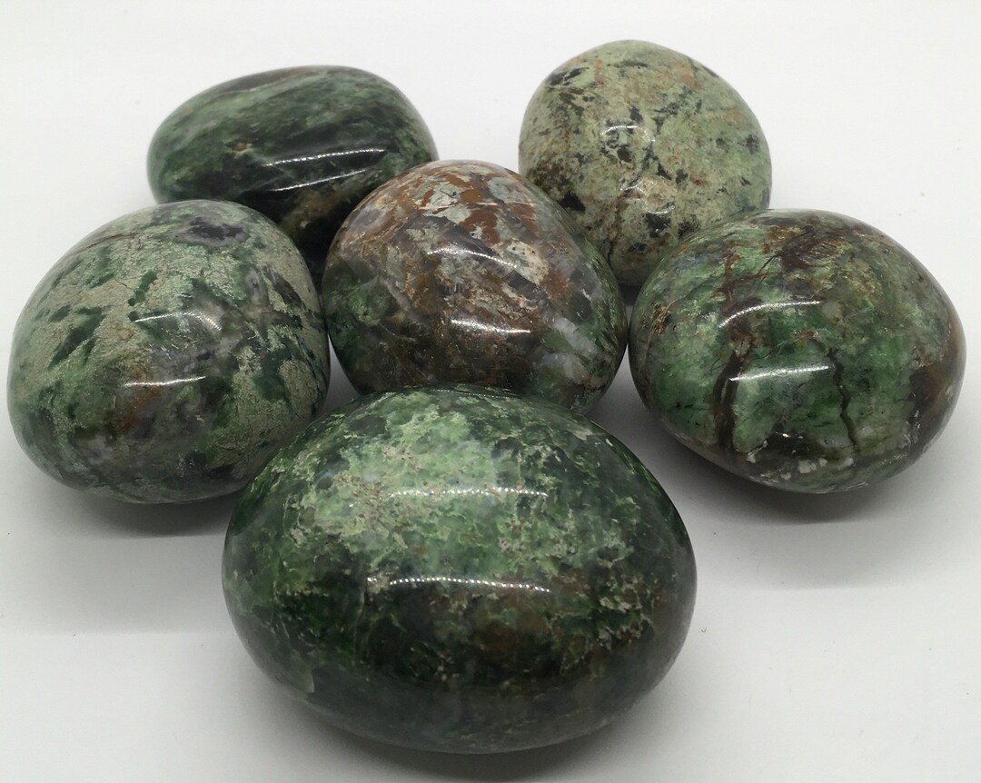 Chrysoprase Polished Stone, Power Stone, Gallet Stone, Healing Stone ...