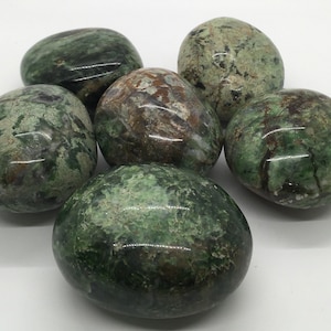 Chrysoprase Polished Stone, Power Stone, Gallet Stone, Healing Stone ...
