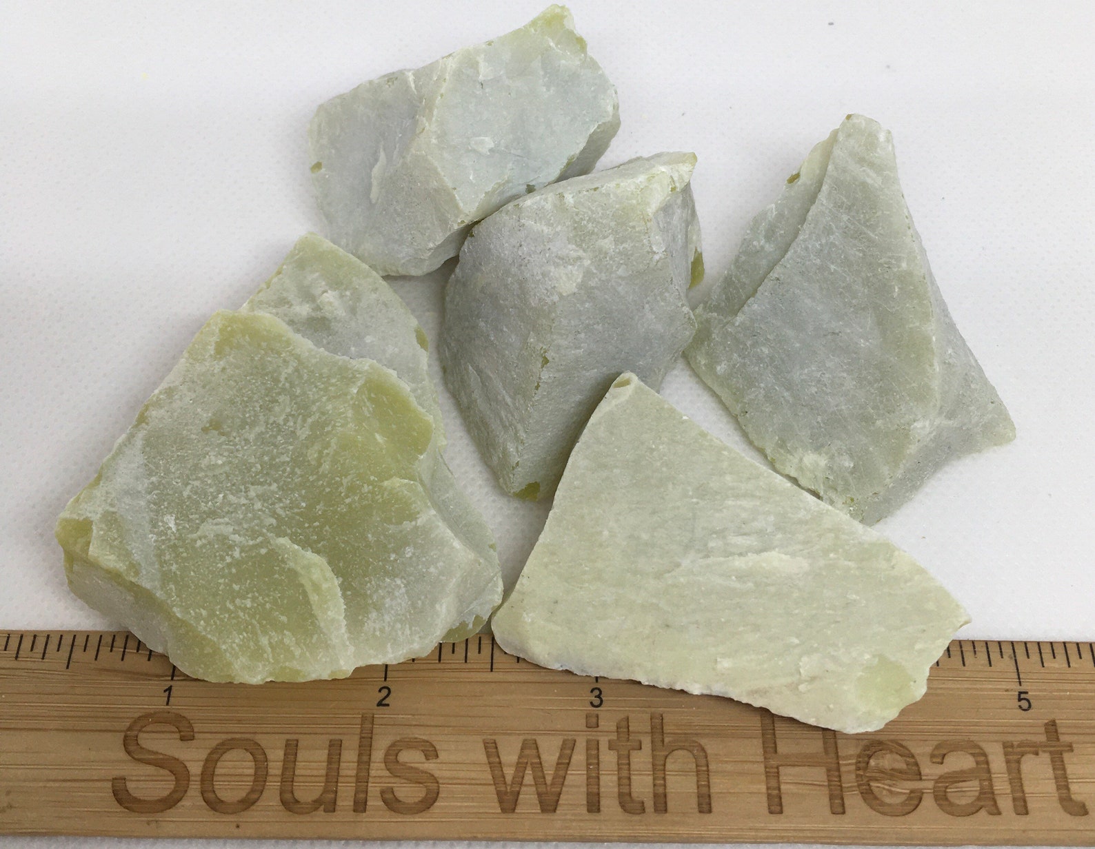 Lemon Jade Natural Raw Stone, Healing Stone, Meditation, Healing ...