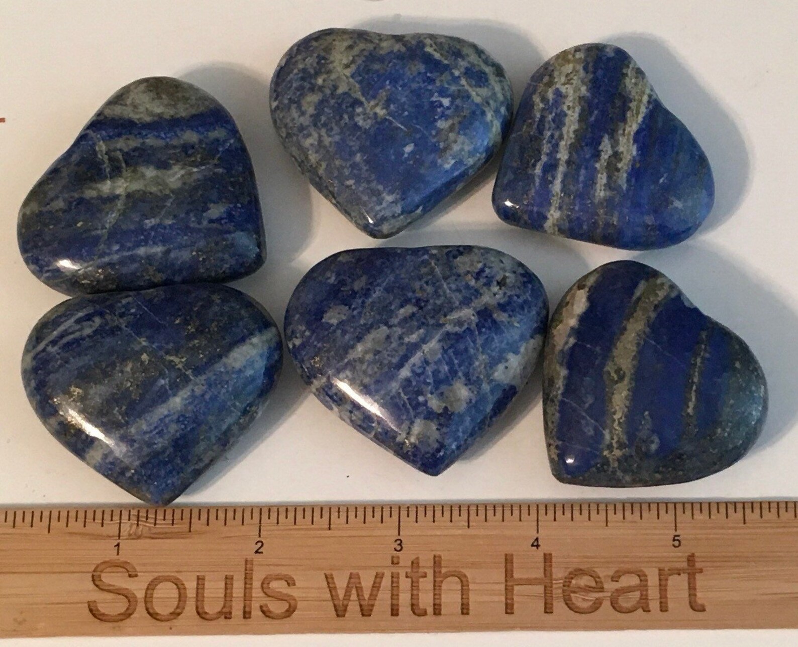 Lapis Heart 45mm gemstone heart Healing Stone Healing | Etsy