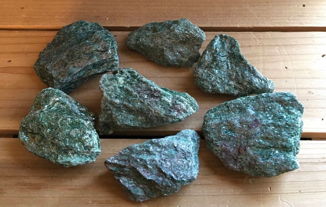 Fuchsite Natural Stones,healing Stone, Healing Crystal, Chakra Stone ...