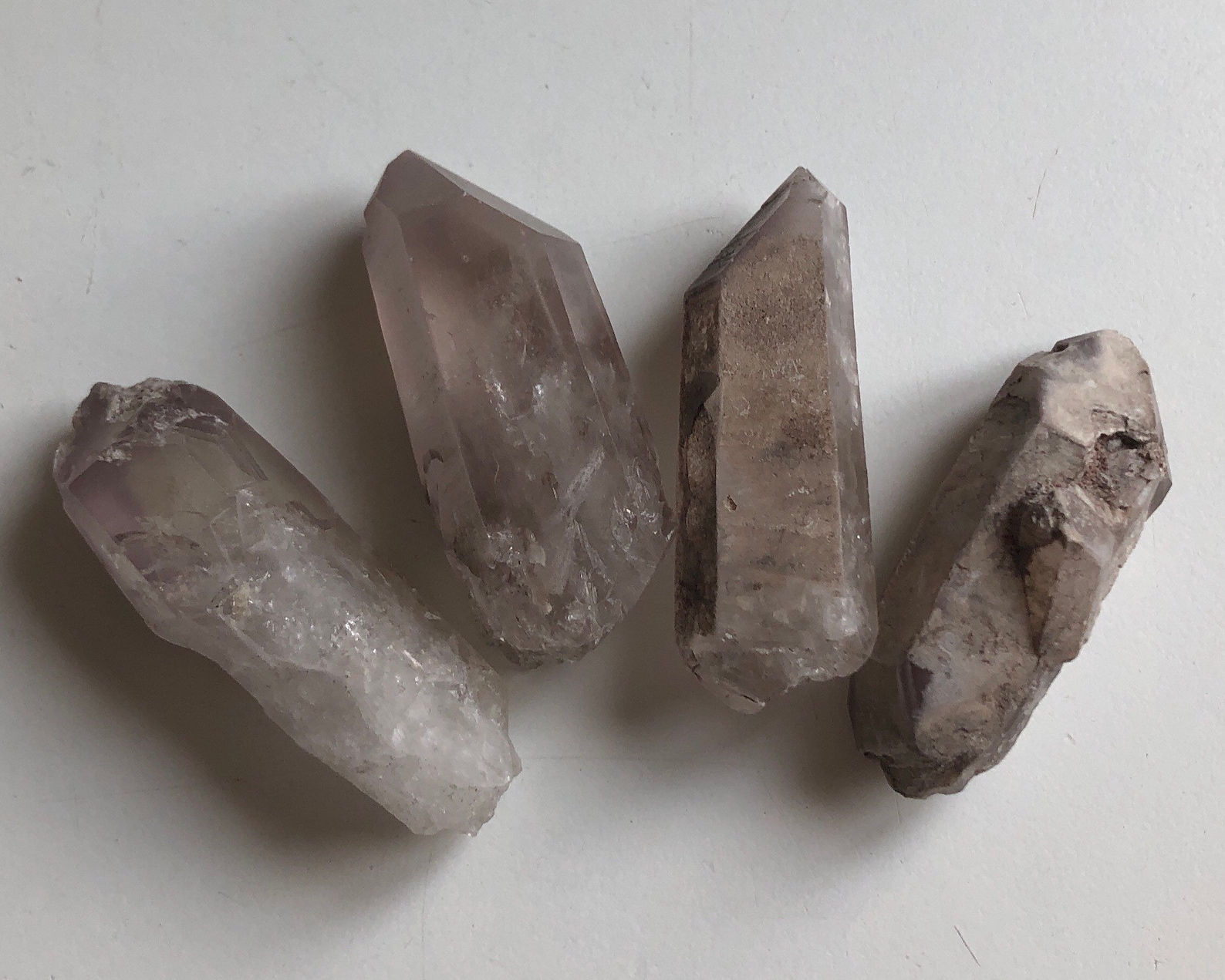 Litio Natural Quartz Crystal Point, Piedra Espiritual, Piedra Sanadora ...
