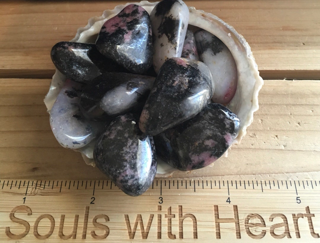 Rhodonite Healing Stones From Brazil, Healing Crystal,chakra Stone ...