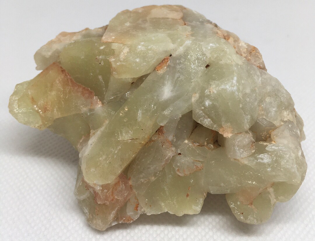 Sulfur Quartz Crystal Specimen, Natural Stone, Healing Crystals and ...