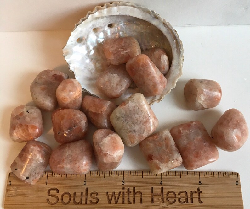 Sunstone Tumbled Stone Joyful and Light-inspiring Healing - Etsy