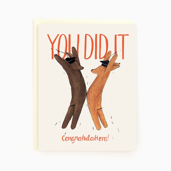 Congratulations You Did It Funny