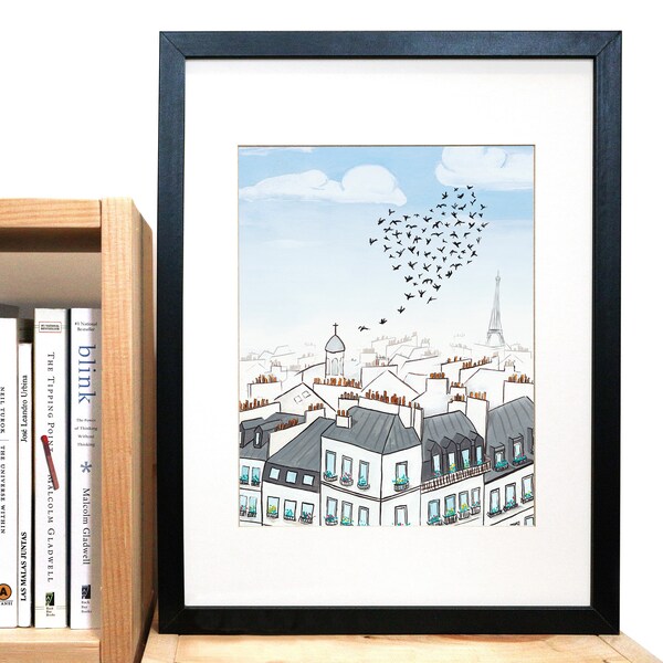 Paris Rooftops - Etsy