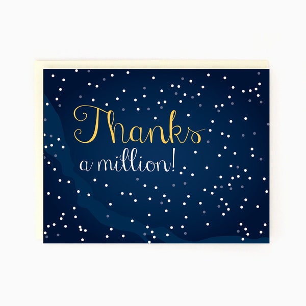 Thanks a Million - Etsy