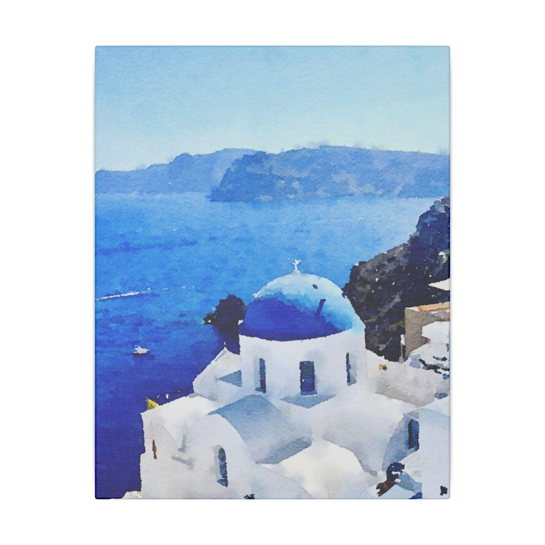 Canvas Print of Greece - Etsy