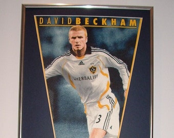David Beckham Card - Etsy