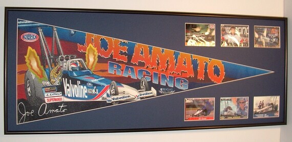NHRA Dragster Driver Joe Amato Pennant & Cards...custom | Etsy