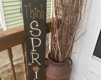Primitive Spring Signs - Etsy